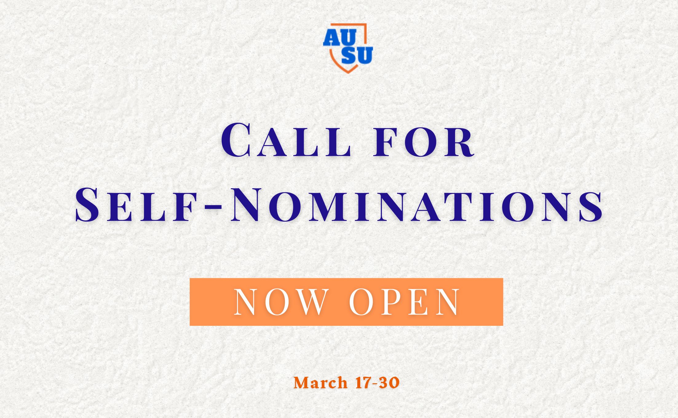 AUSU General Election 2026: Call for Self‑Nominations – Athabasca ...